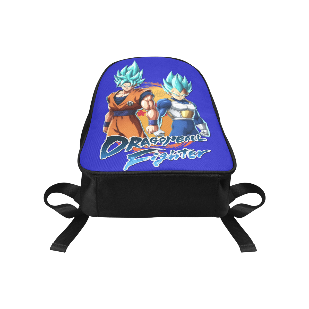 goku i vegeta Fabric School Backpack (Model 1682) (Medium) | ID: D4025381