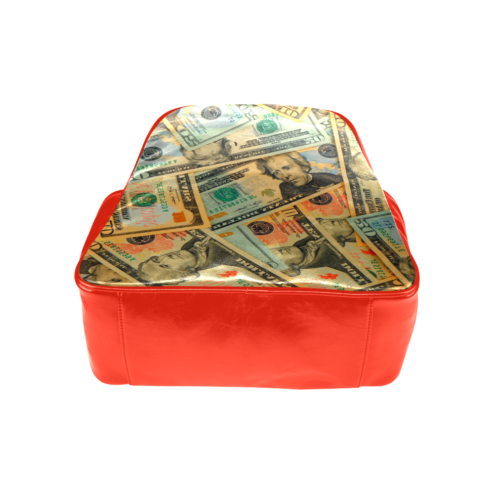 US DOLLARS 2 Multi-Pockets Backpack (Model 1636) | ID: D2959231