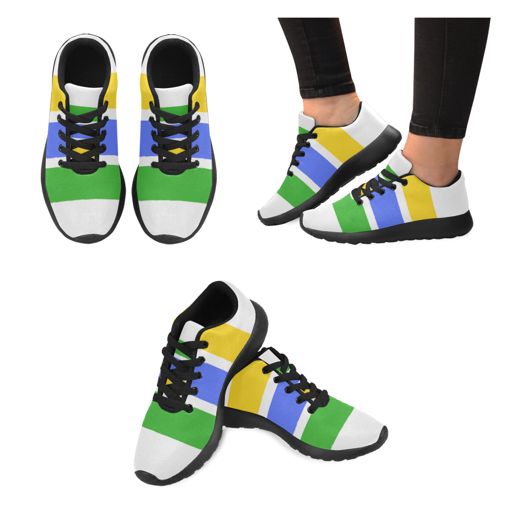 Design Flag lines shoes Kid's Running Shoes (Model 020) | ID: D2976308