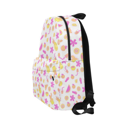 Pink Summer Unisex Classic Backpack (Model 1673) | ID: D3011613