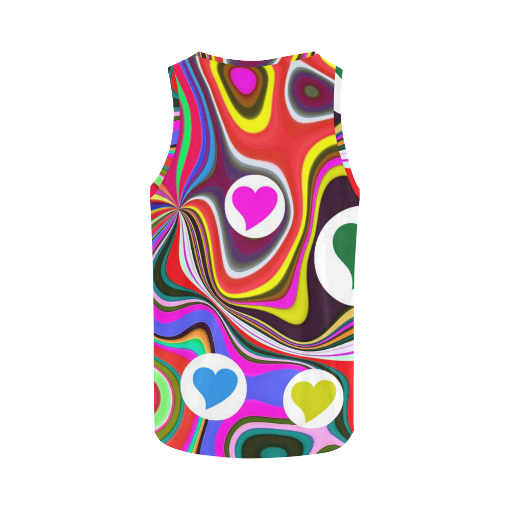 DESIGN B127 All Over Print Tank Top for Men (Model T43) | ID: D3080246