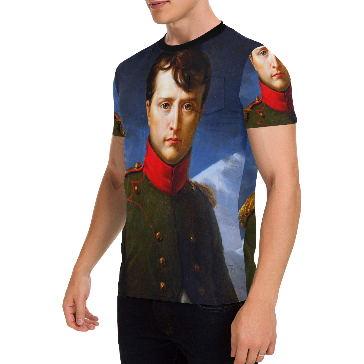 Napoleon Bonaparte Men's All Over Print T-Shirt with Chest Pocket ...