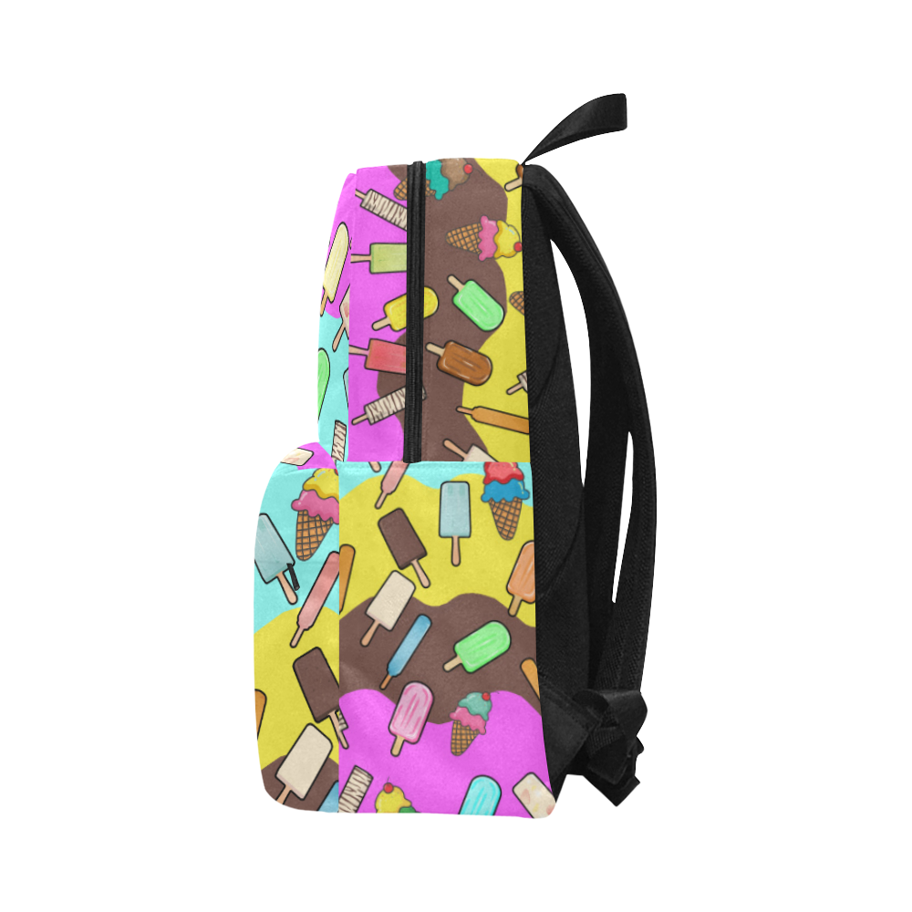 Ice Cream Treats Illustration Unisex Classic Backpack (Model 1673) | ID ...
