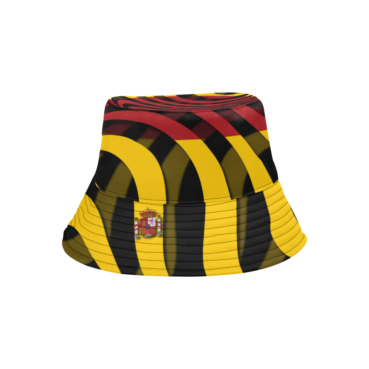 The Flag of Spain All Over Print Bucket Hat | ID: D3353067
