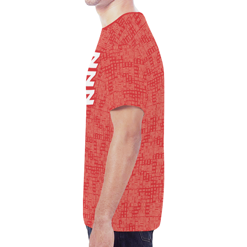 Allez Allez Allez Red New All Over Print T-shirt for Men (Model T45 ...