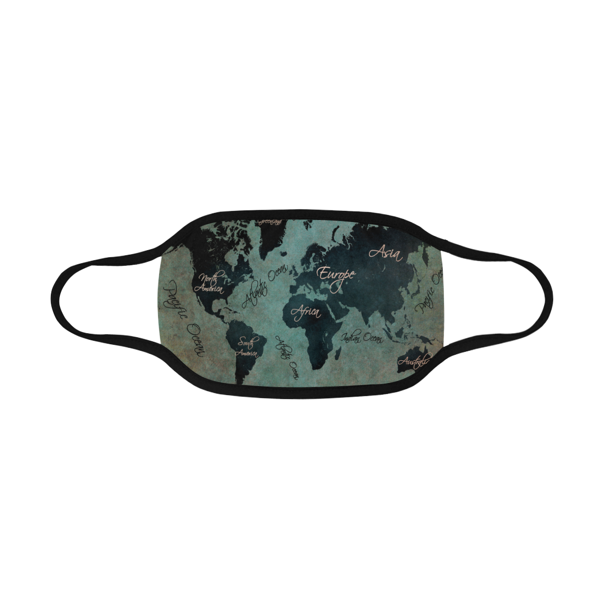 world map #map #worldmap Mouth Mask | ID: D4923713