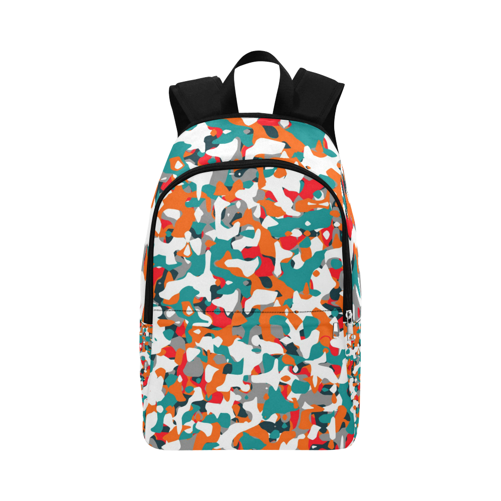 POP ART CAMOUFLAGE 1 Fabric Backpack for Adult (Model 1659) | ID: D3737077