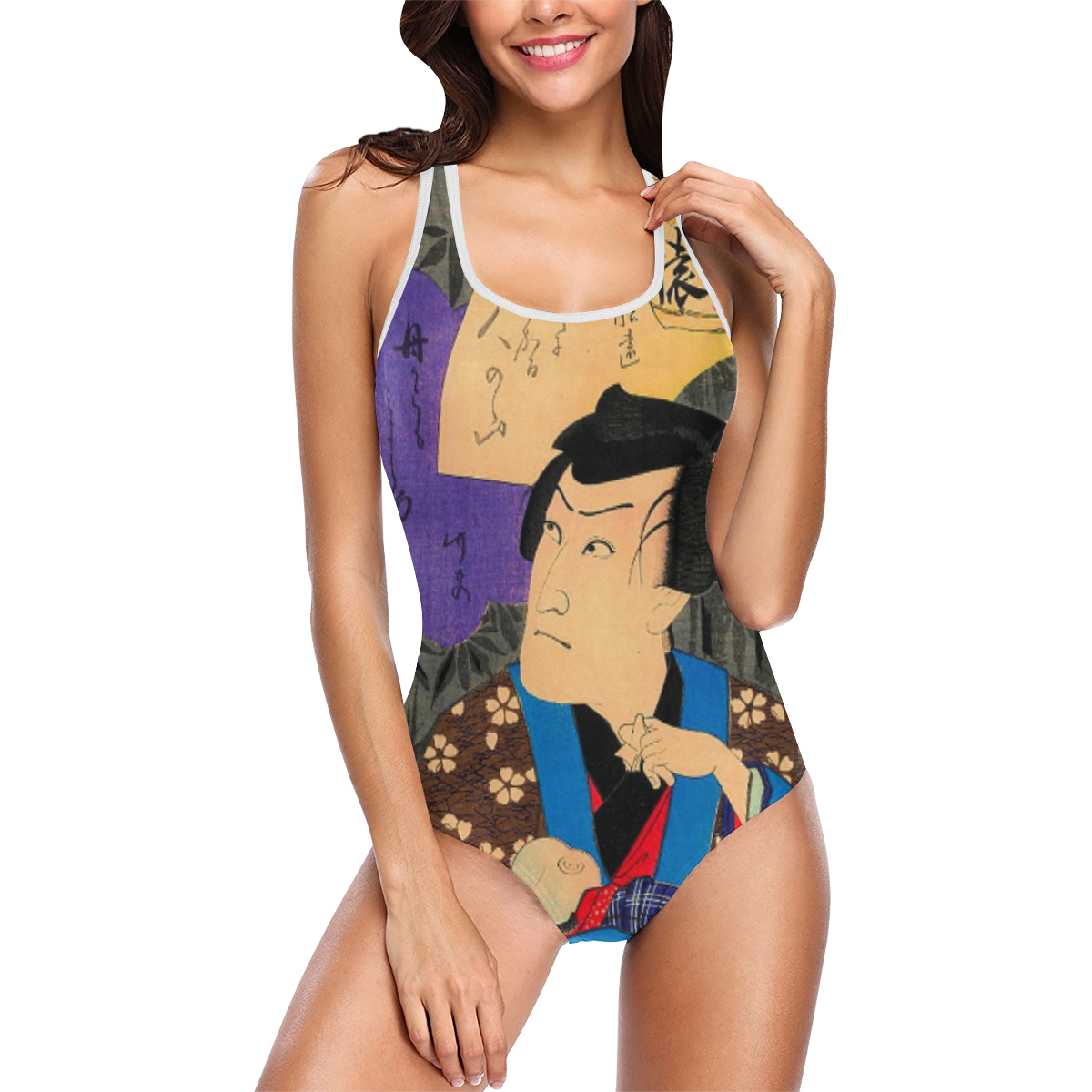 Actor Vest One Piece Swimsuit Model S04 Id D3125026