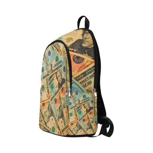 US DOLLARS 2 Fabric Backpack for Adult (Model 1659) | ID: D2959226