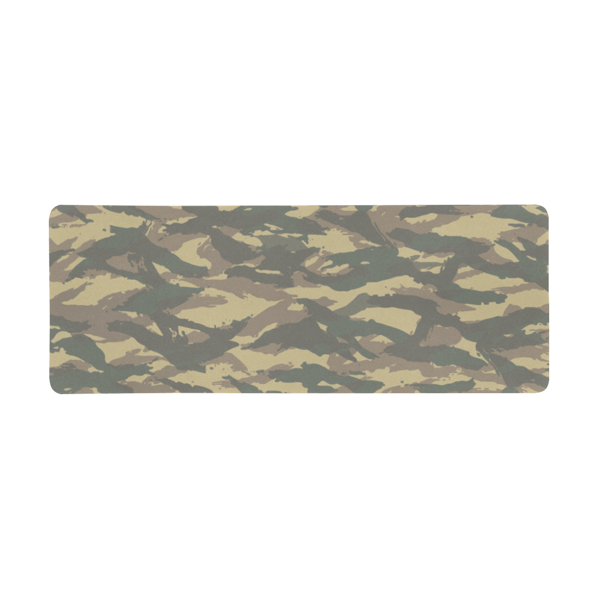 French Lizard 02 Camouflage Gaming Mousepad (31"x12") | ID: D4955382
