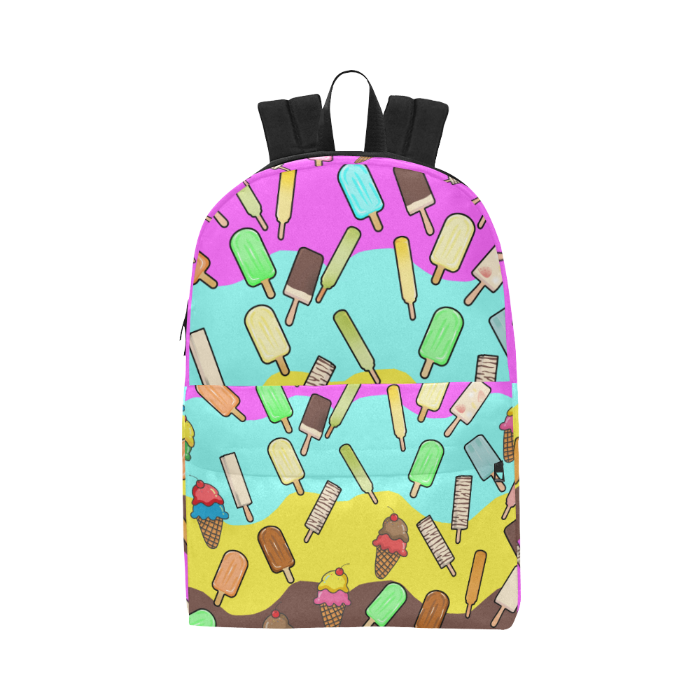 Ice Cream Treats Illustration Unisex Classic Backpack (Model 1673) | ID ...