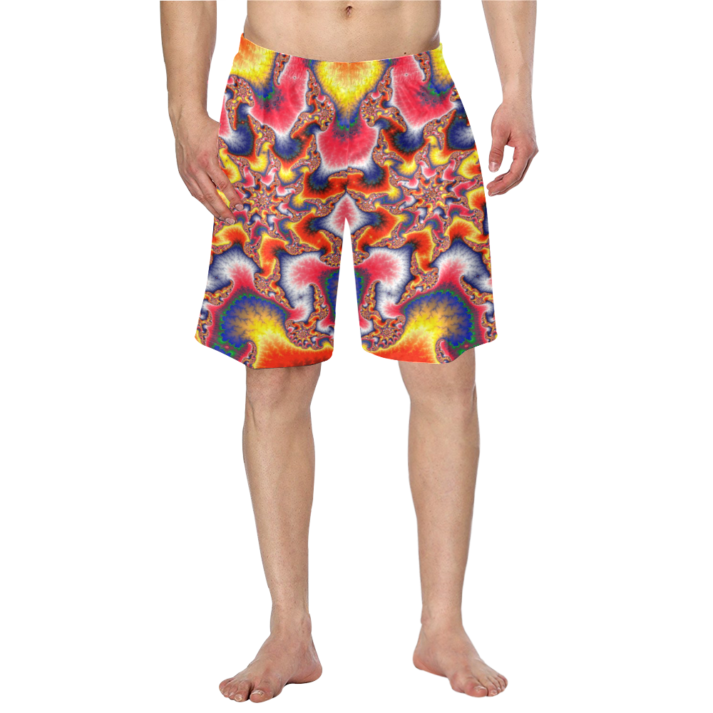 ALTERNATE UNIVERSE Men's Swim Trunk (Model L21) | ID: D2987540