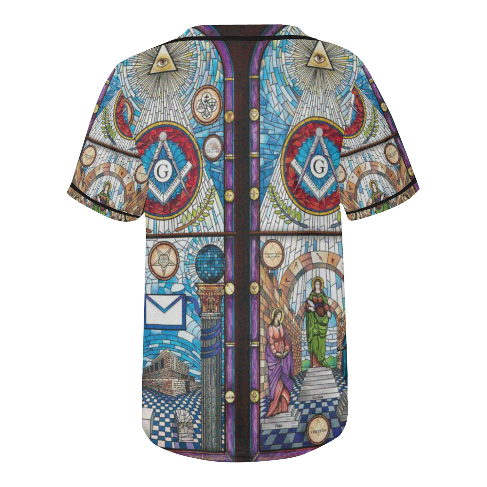 Golden Dawn OTR Stained Glass Occult Underground Jersey All Over Print ...
