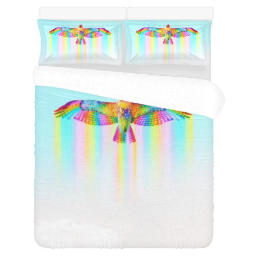 Rainbow Eagle 3-Piece Bedding Set | ID: D4822753