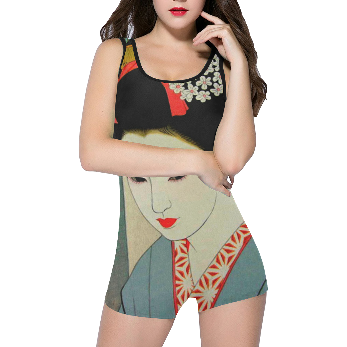 Onnano hito Classic One Piece Swimwear (Model S03) | ID: D3124778