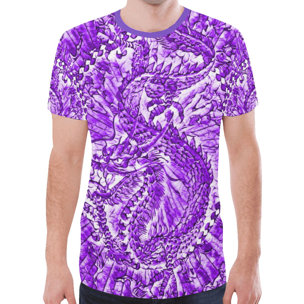 Awesome Chinese Dragon Graphic New All Over Print T-shirt for Men ...
