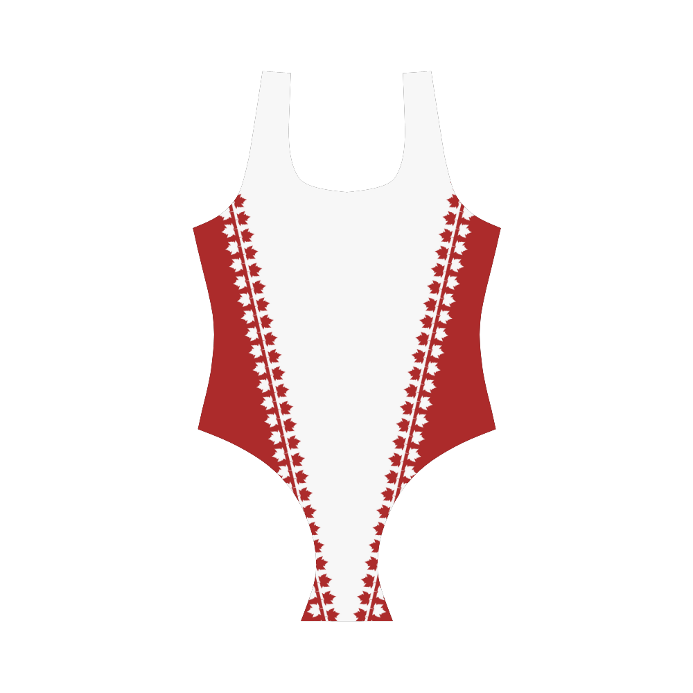 Classic Canada Bathing Suit Canada Swimsuits Vest One Piece Swimsuit ...