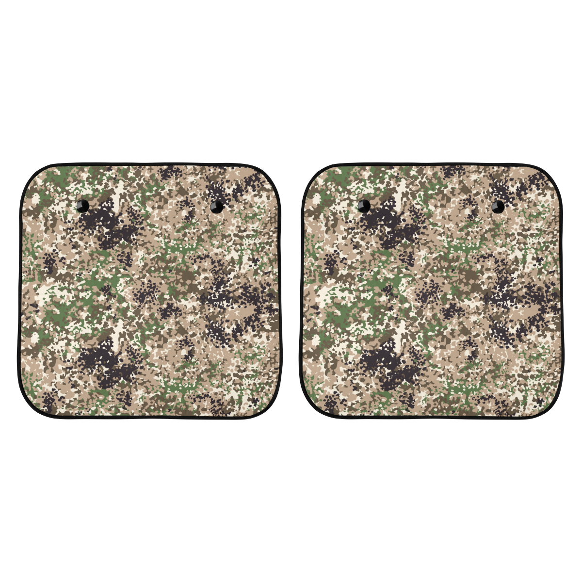 German Multifleck v1 camouflage Car Sun Shade 28"x28"x2pcs | ID: D4212715