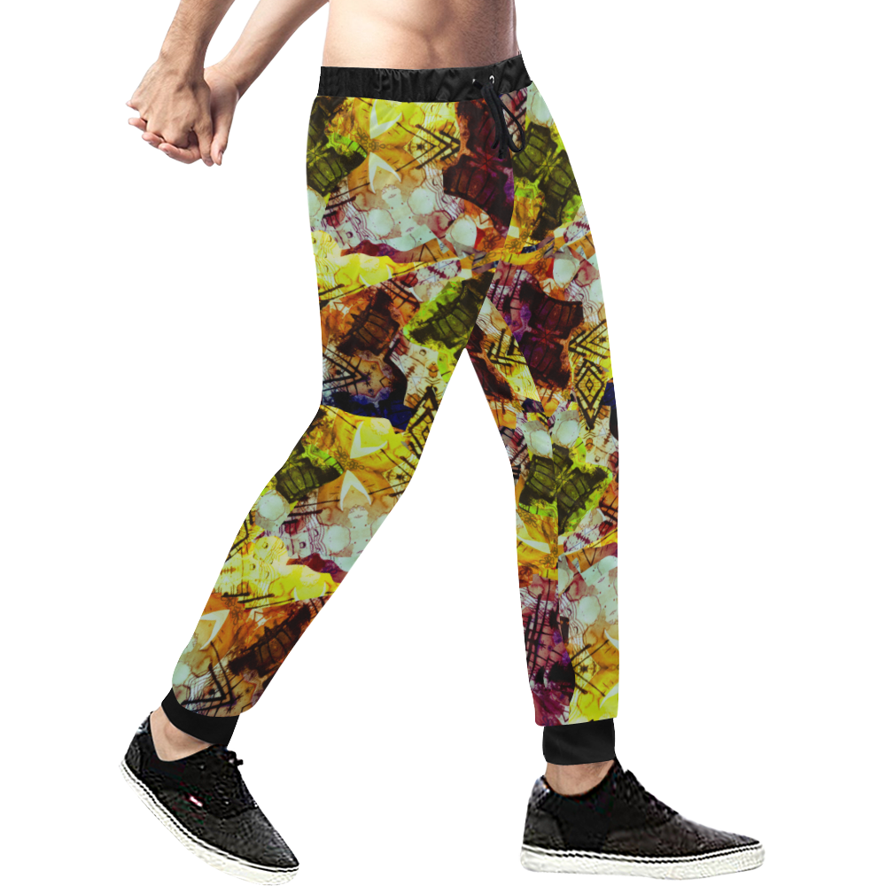 Graffiti Style - Markings on Watercolors Men's All Over Print ...