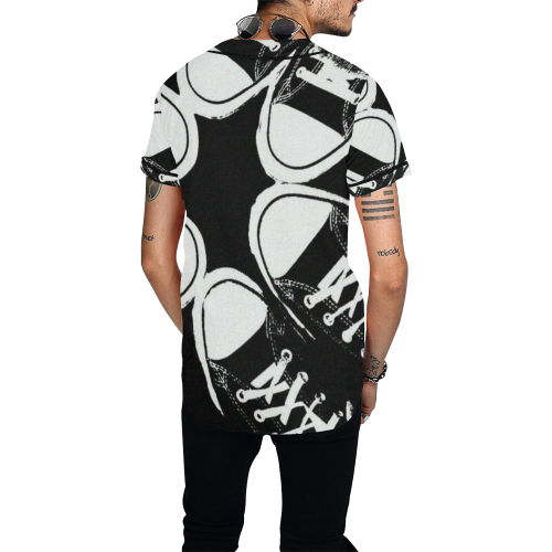 Gothic Underground Jersey All Over Print Baseball Jersey for Men (Model ...