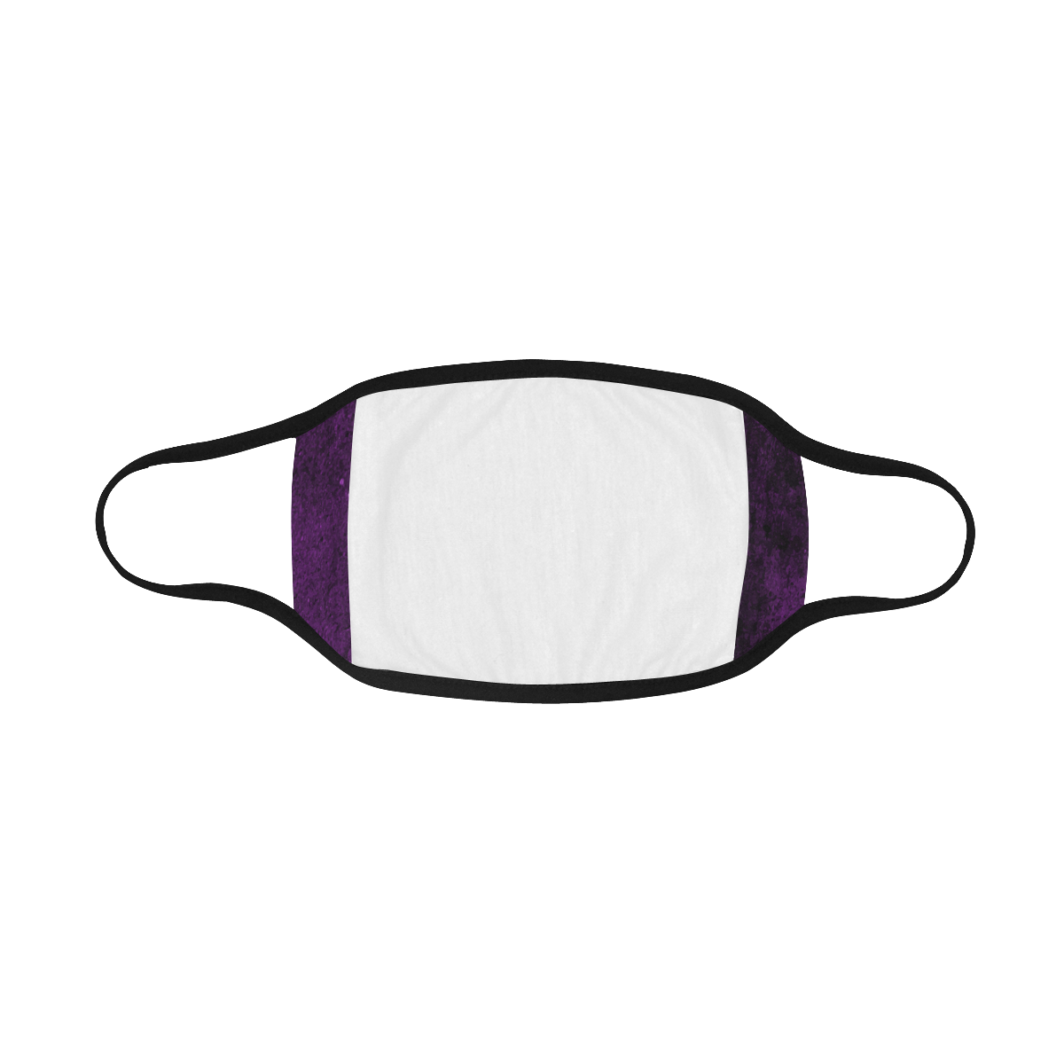 Deep purple metallic Mouth Mask | ID: D4919494