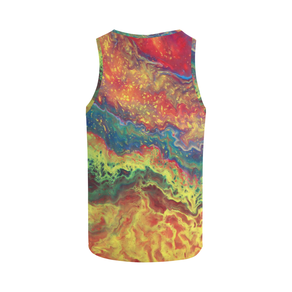 Powerful All Over Print Tank Top for Women (Model T43) | ID: D2701116