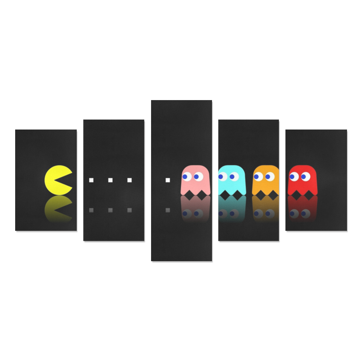 Pac-Man Canvas Print Sets C (No Frame) | ID: D2951909