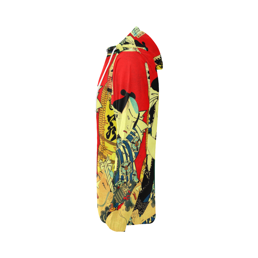 ACTORS All Over Print Full Zip Hoodie for Women (Model H14) | ID: D3118431