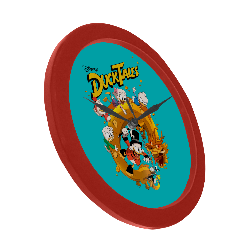 DuckTales Circular Plastic Wall clock | ID: D2696427