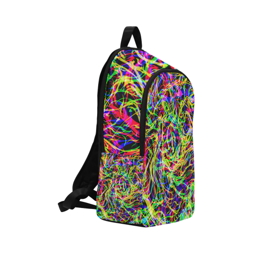 colorful abstract pattern Fabric Backpack for Adult (Model 1659) | ID ...