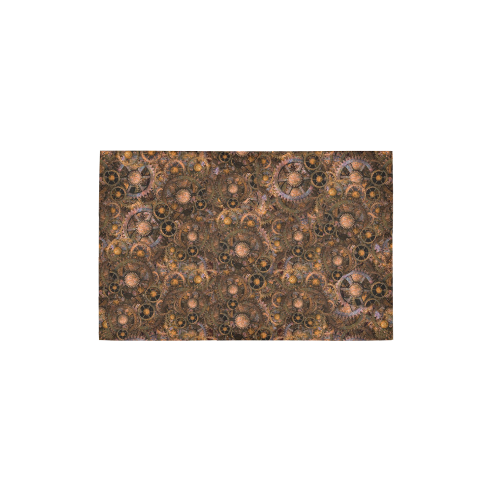 Steampunk Cogs Area Rug 2'7"x 1'8‘’ | ID: D4149366