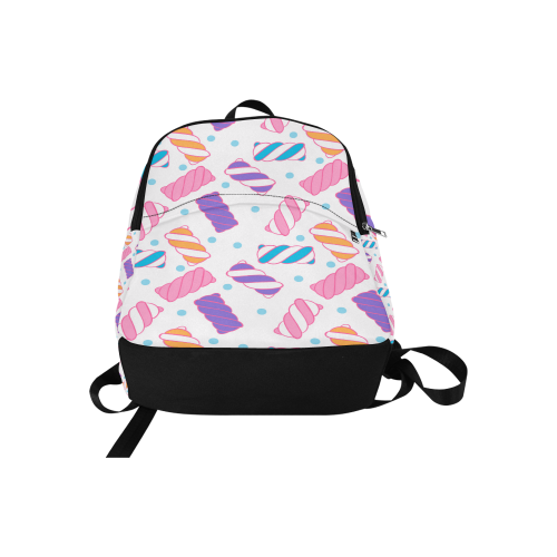 Marshmallow Fabric Backpack for Adult (Model 1659) | ID: D2989815