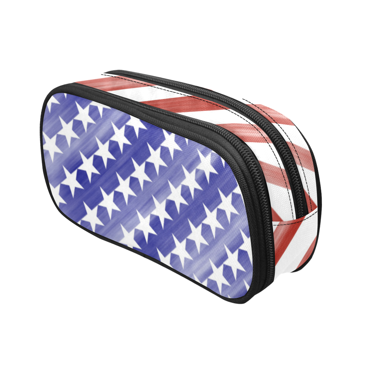 Patriotic America Diagonal Pencil Pouch/Large (Model 1680) | ID: D3767009