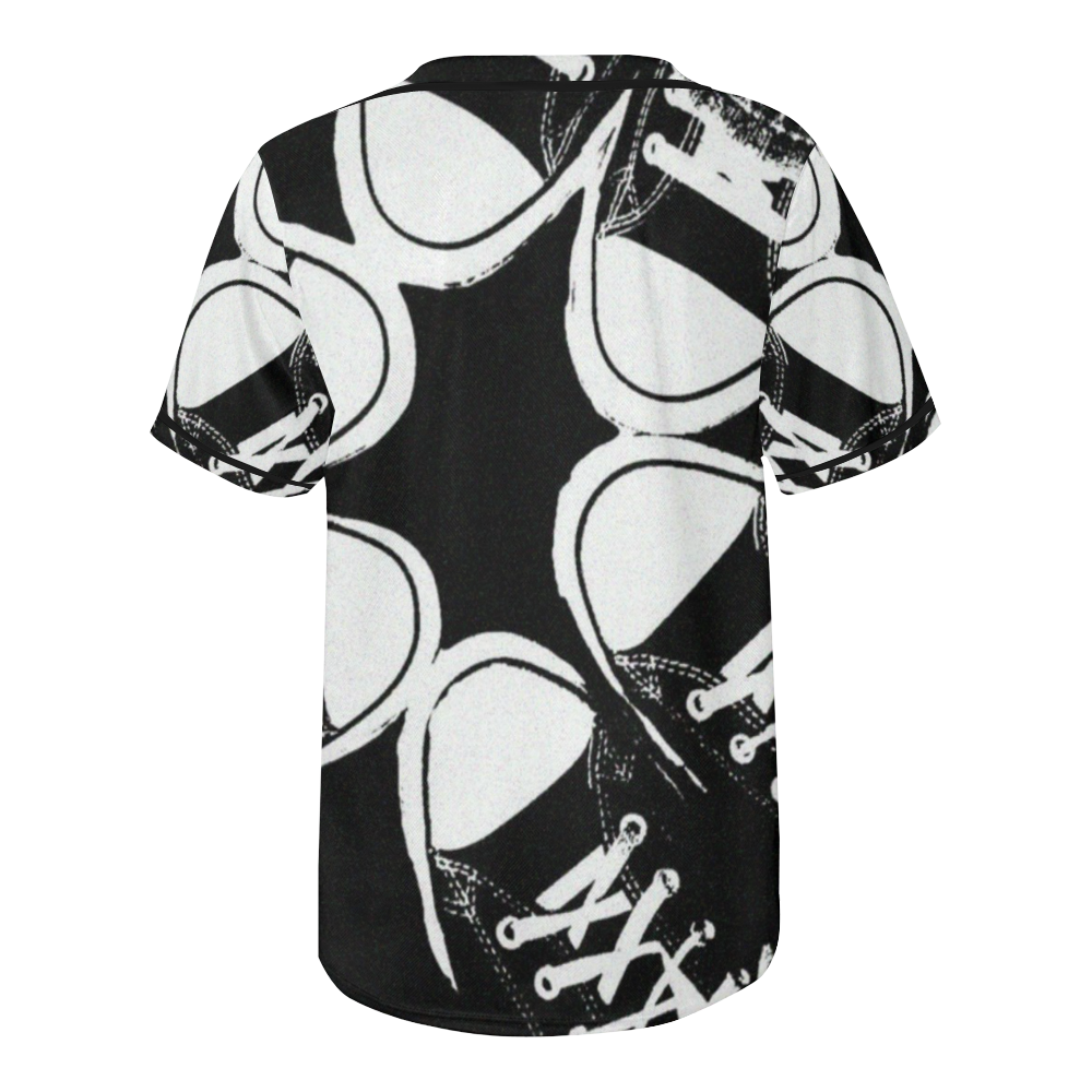 Gothic Underground Jersey All Over Print Baseball Jersey for Men (Model ...