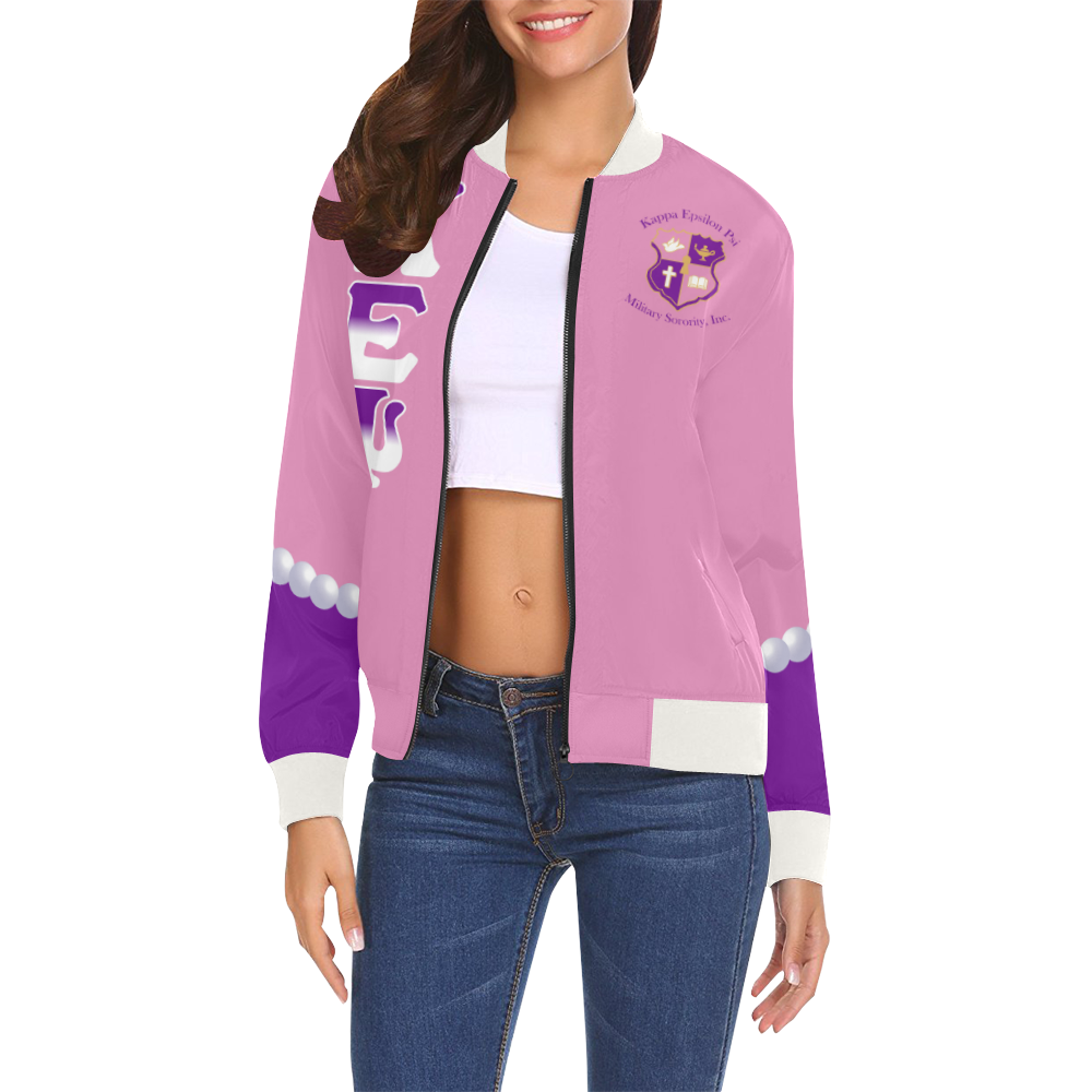 Tawanda Hayes All Over Print Bomber Jacket for Women (Model H19) | ID ...