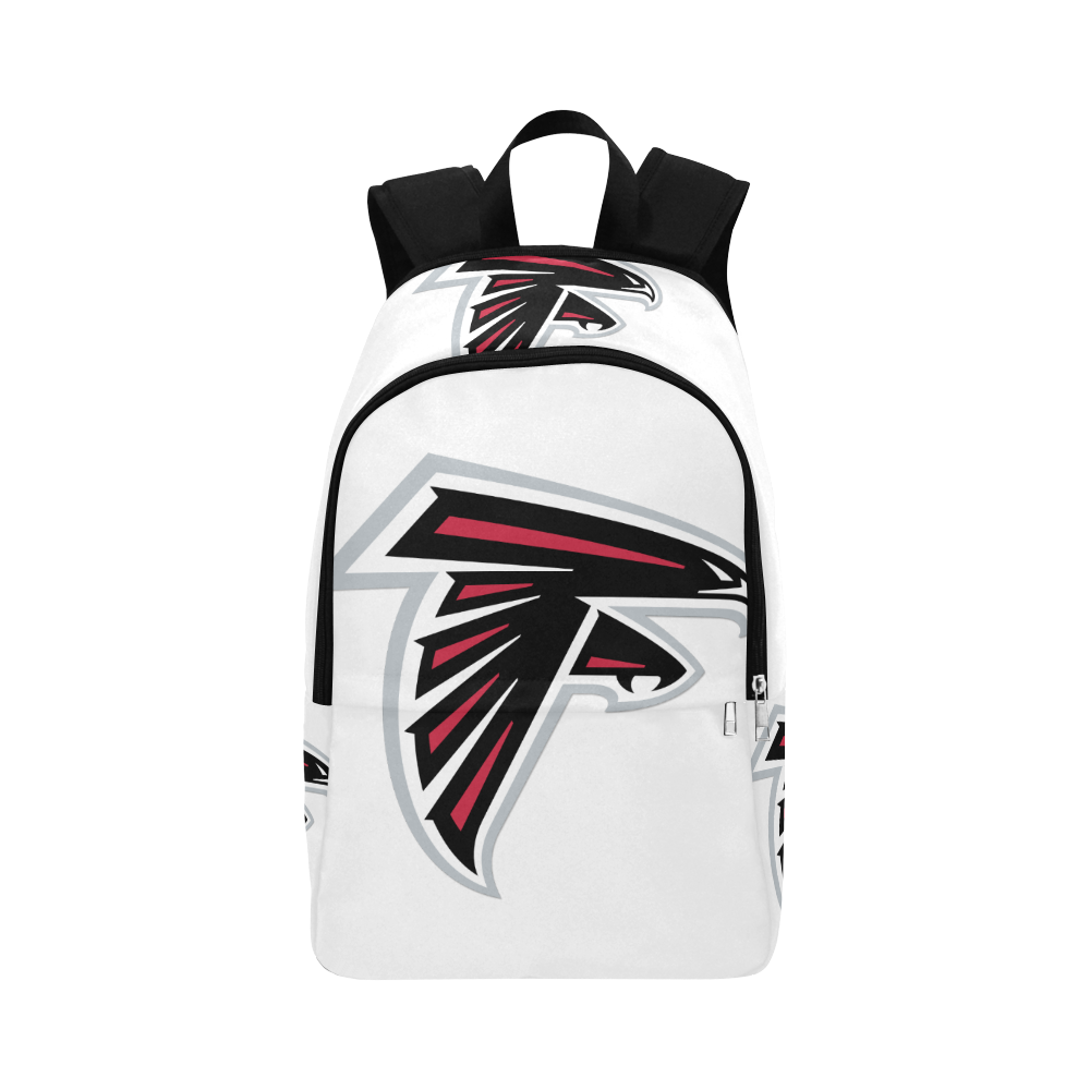 Atlanta Falcons White Fabric Backpack for Adult (Model 1659) | ID: D2853320