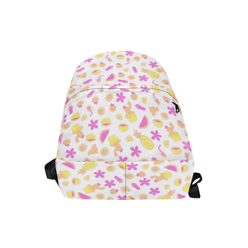 Pink Summer Unisex Classic Backpack (Model 1673) | ID: D3011613