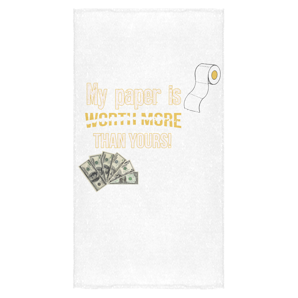 Funky Dollar Bill Bath Towel 30"x56" | ID: D2515620