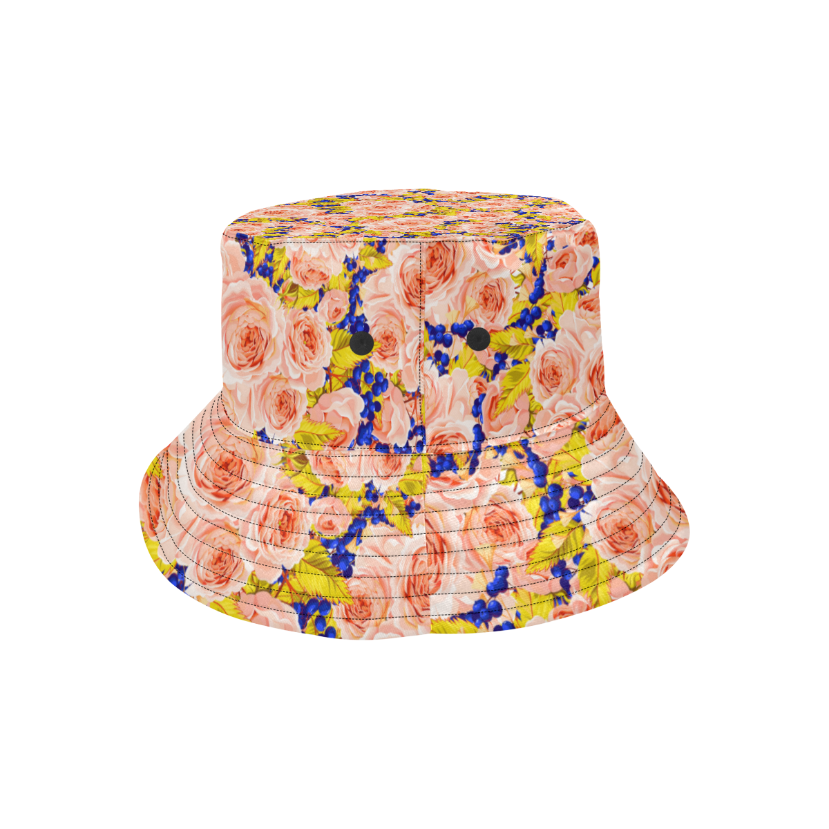 Rose Flower All Over Print Bucket Hat | ID: D3316135