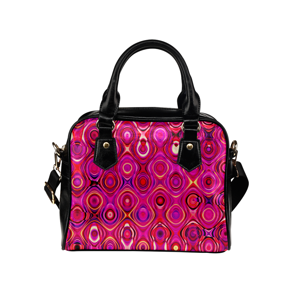 colorful abstract pattern Shoulder Handbag (Model 1634) | ID: D3416378