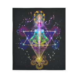 Void Energy Spiritual Mandala Blacklight Magick Cotton Linen Wall ...