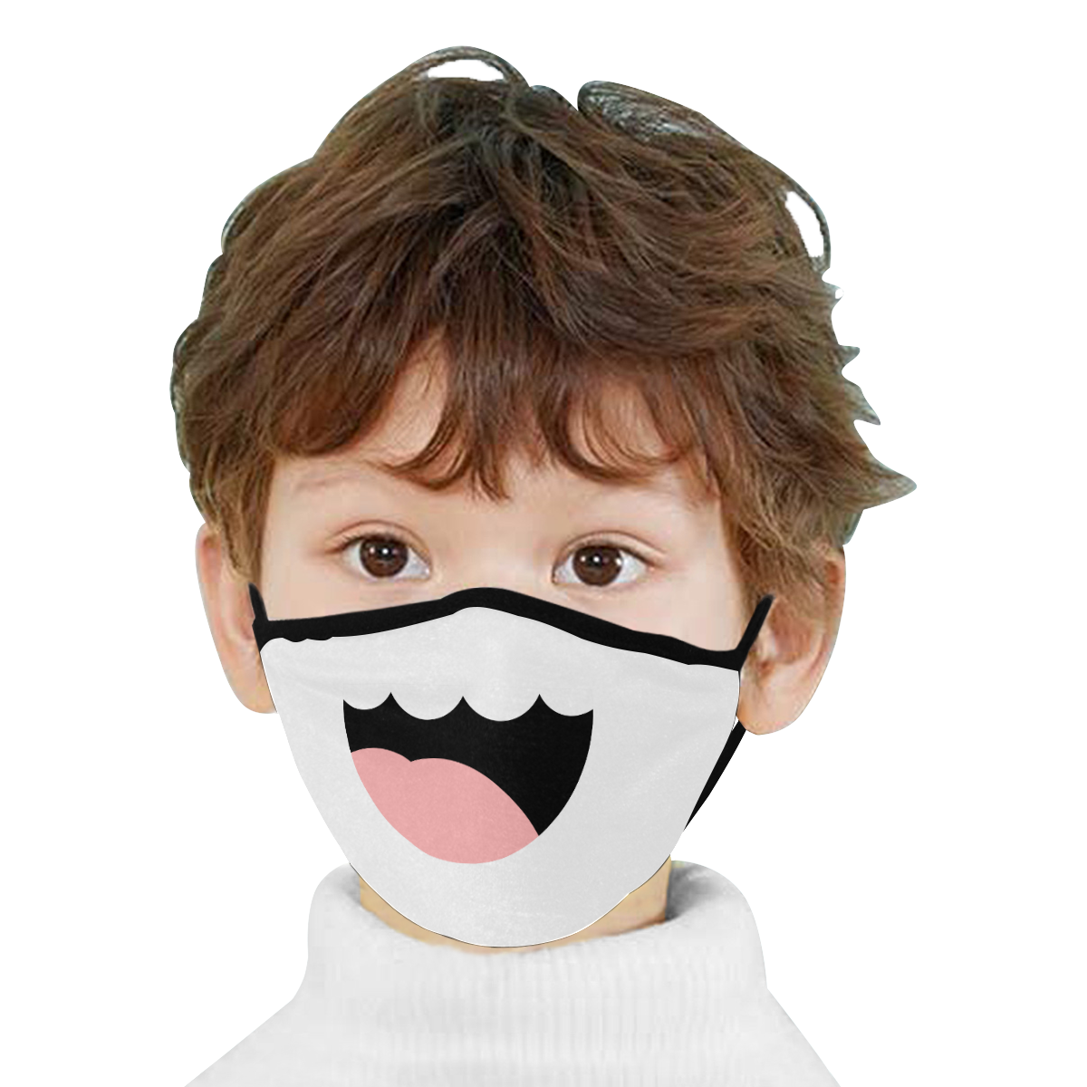 Big Goofy Smile Mouth Mask | ID: D4978229