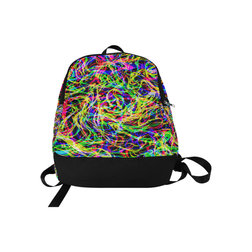 colorful abstract pattern Fabric Backpack for Adult (Model 1659) | ID ...