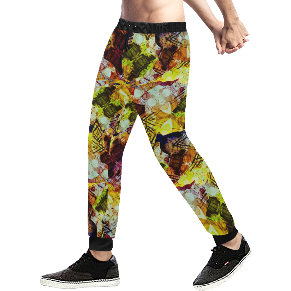 Graffiti Style - Markings on Watercolors Men's All Over Print ...