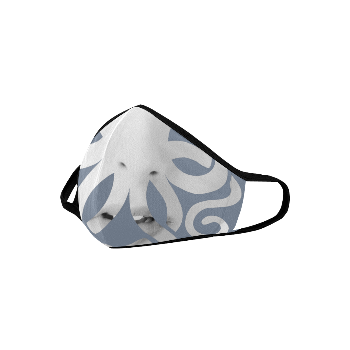 PiccoGrande woman breathless octopus Mouth Mask | ID: D4919447