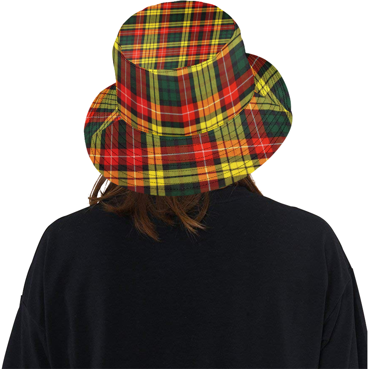 Buchanan Tartan All Over Print Bucket Hat | ID: D3082240