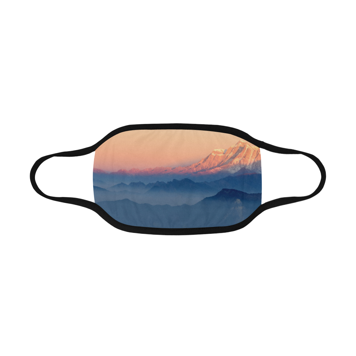 Sunrise Sunset Over The Mountain Peak Landscape Scenery Design Cool ...