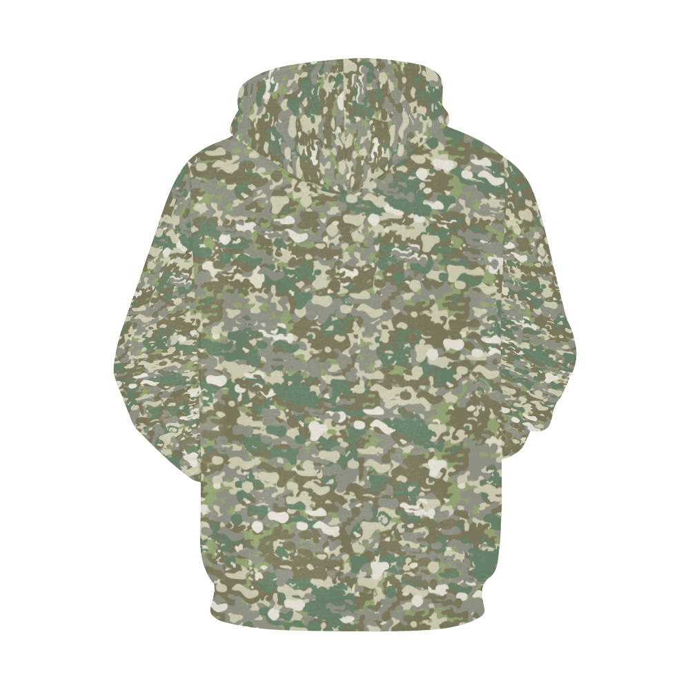 German Bundeswehr Neu Multitarn Camouflage All Over Print Hoodie for ...