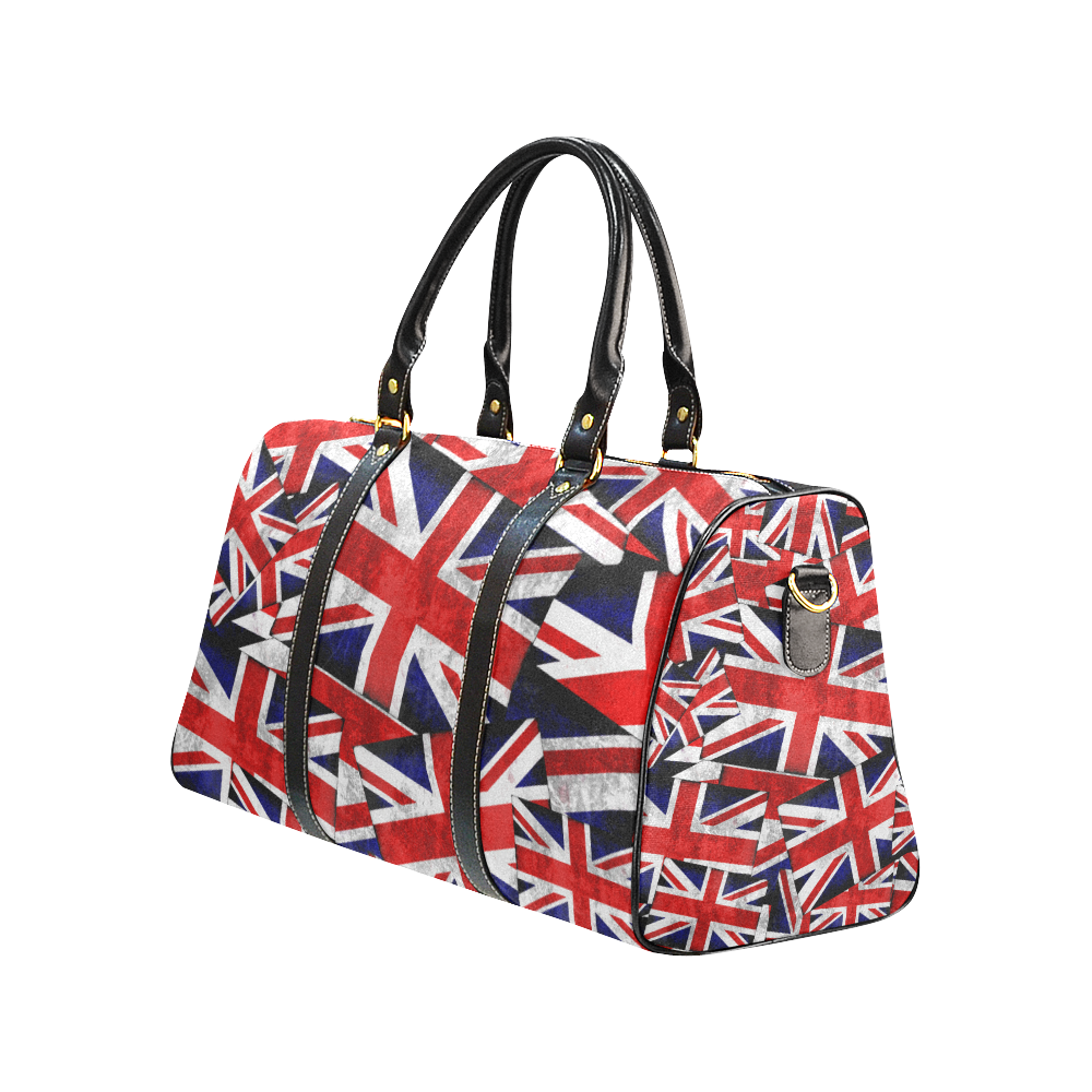 Union Jack British UK Flag New Waterproof Travel Bag/Small (Model 1639 ...
