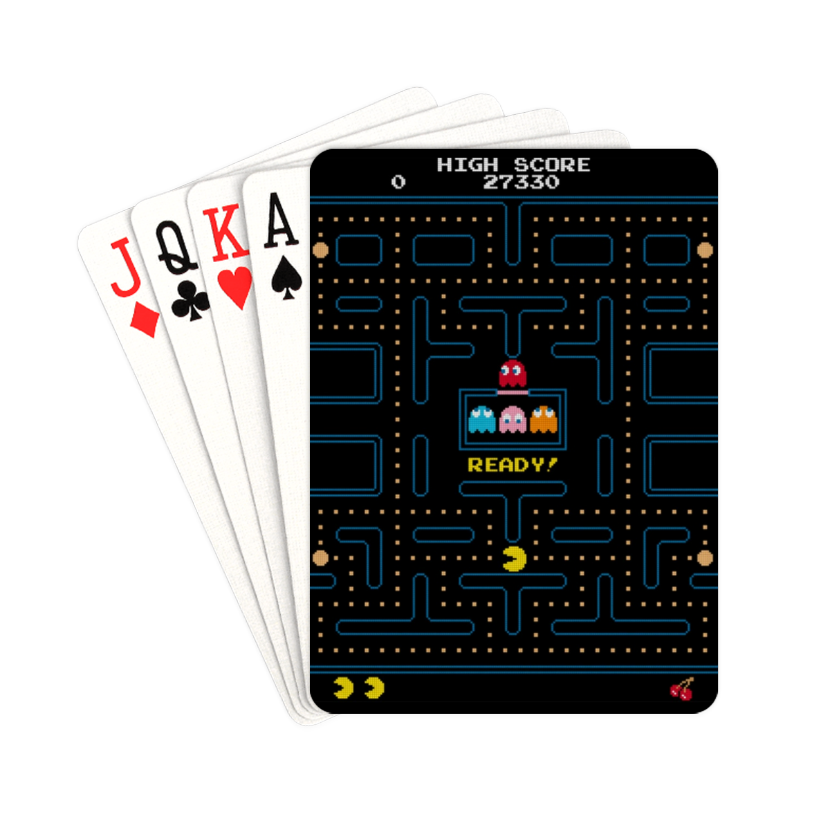 Pac Attack Playing Cards 2.5"x3.5" | ID: D4992804